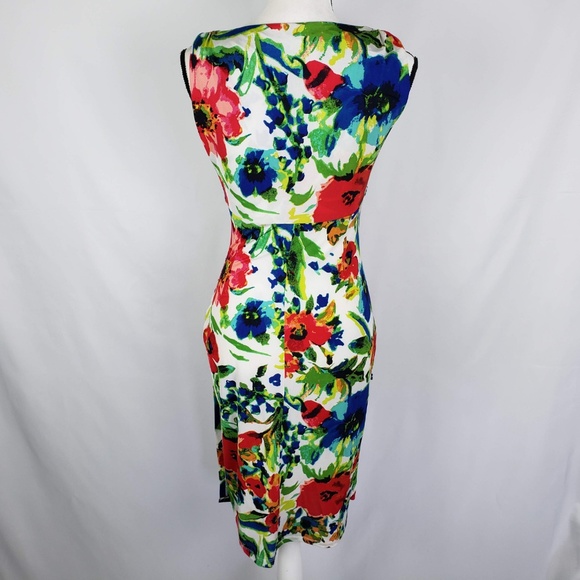 Lauren Ralph Lauren | Dresses | Ralph Lauren Bright Floral Stretchy ...